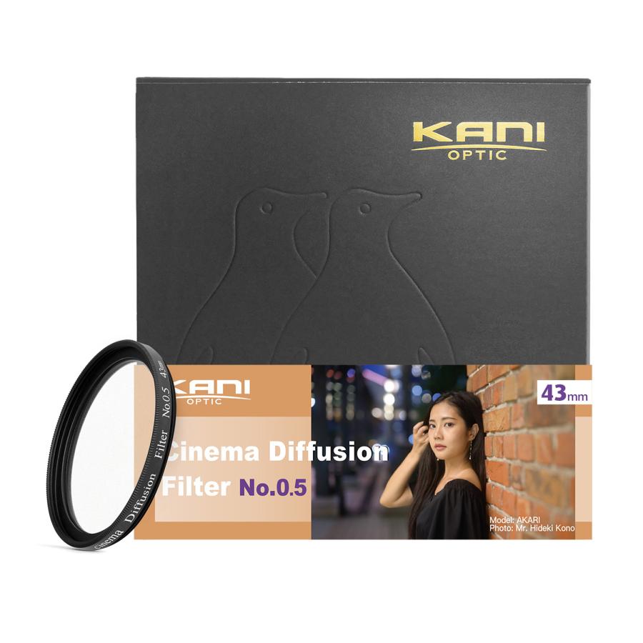 KANI Cinema Diffusion Filter(Black Mist) No.0.5 43mm – Kanifilterglobal