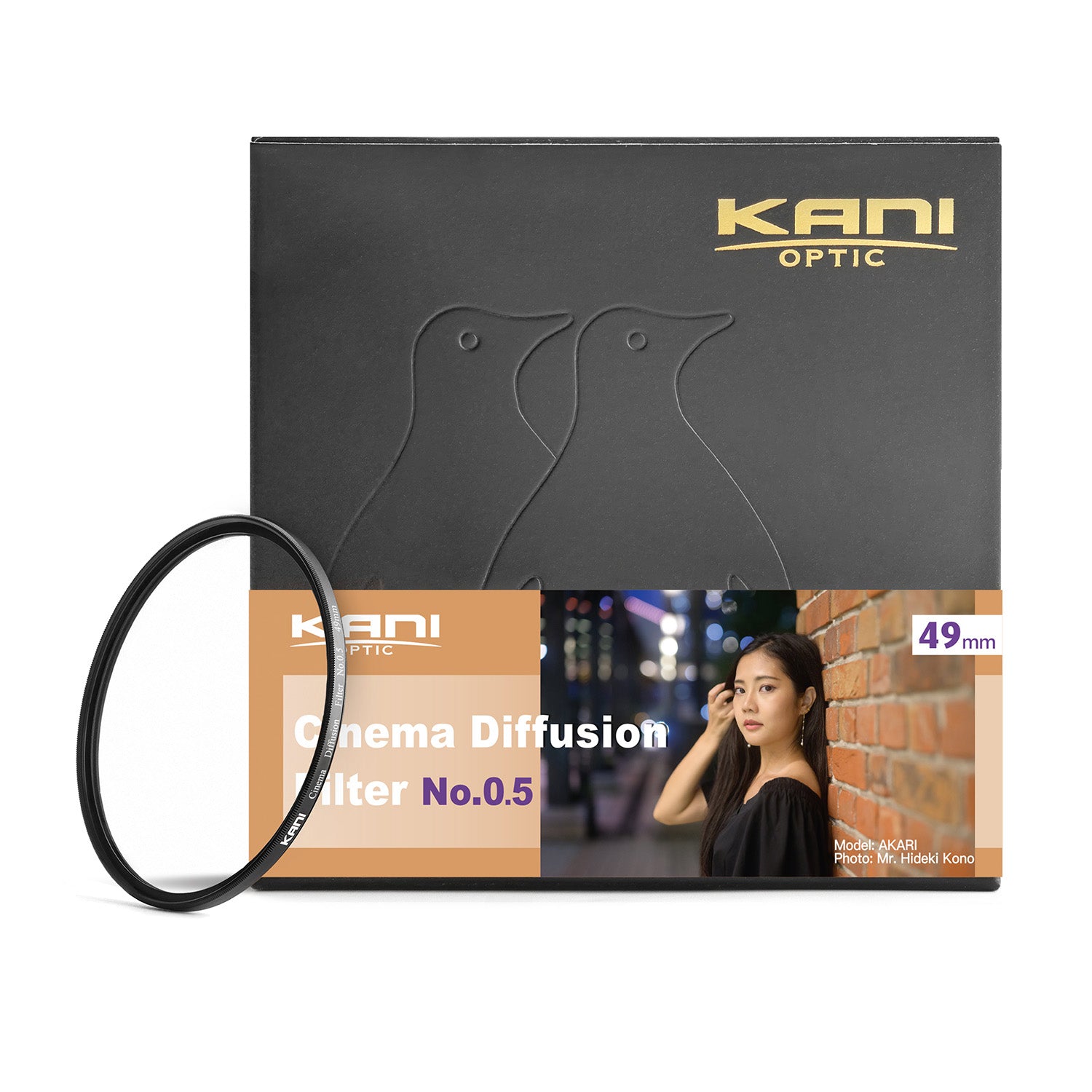 KANI Cinema Diffusion Filter(Black Mist) No. 0.5 ( 49mm ...