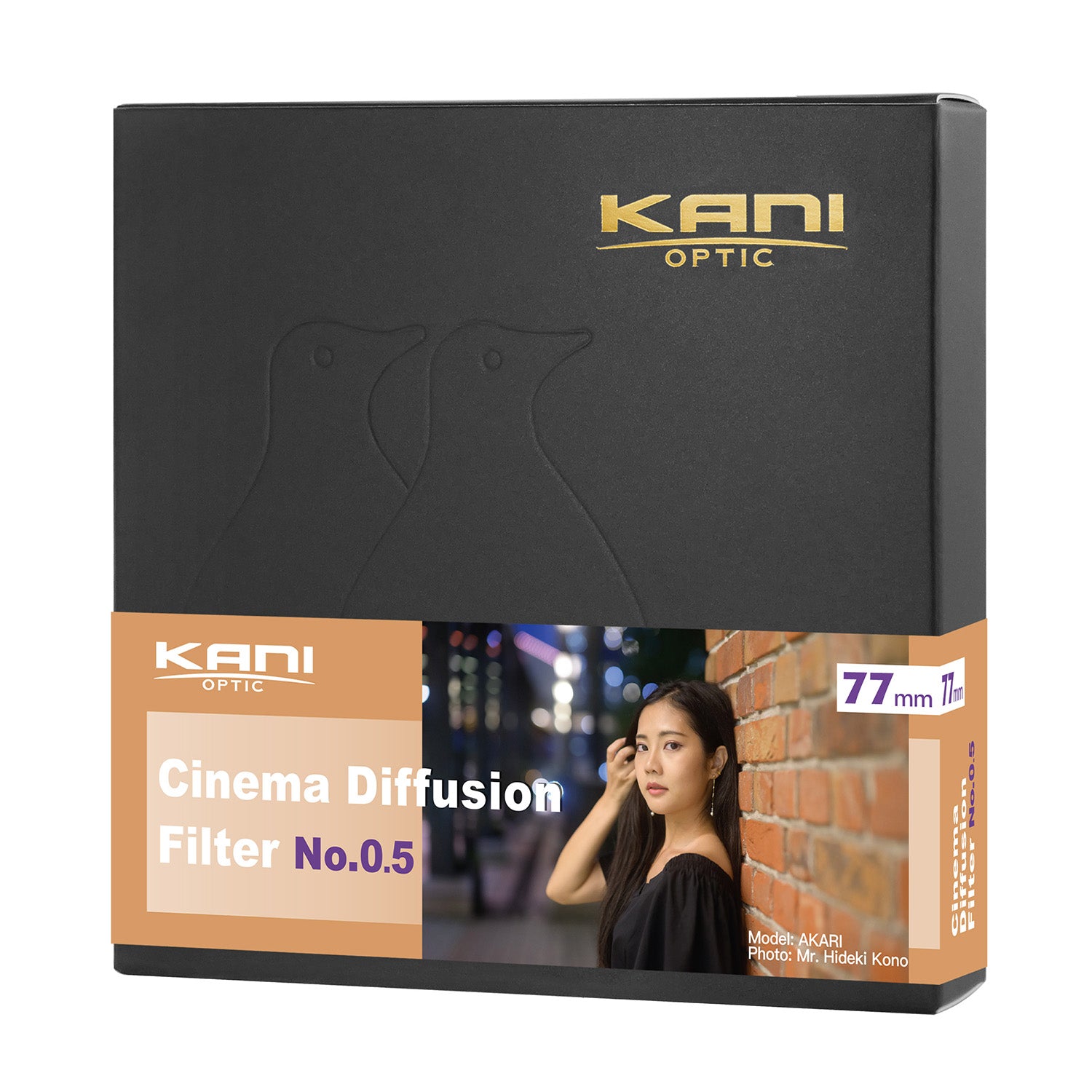 KANI Cinema Diffusion Filter(Black Mist) No. 0.5 77mm – Kanifilterglobal