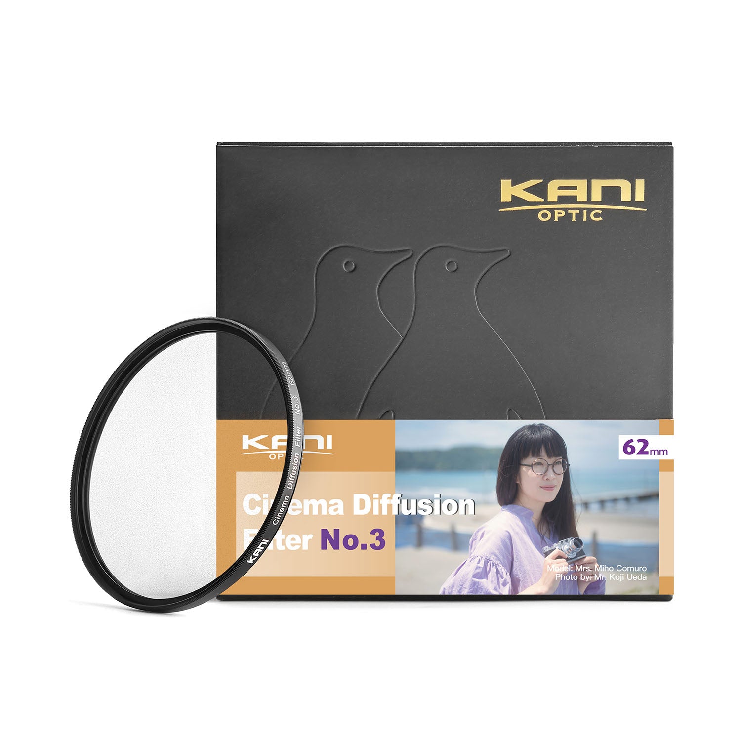 KANI Cinema Diffusion Filter(Black Mist) No.3 (62mm) – Kanifilterglobal